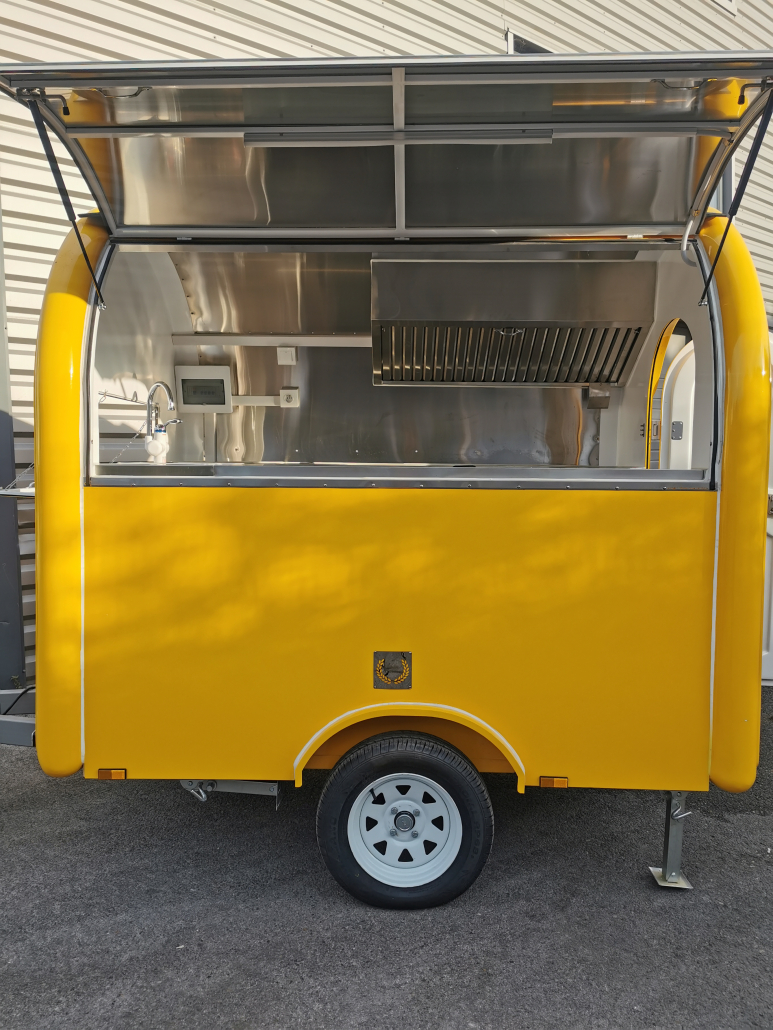 Mini-Foodtruck Modèle WK-220B – Remorques de L'Estérel